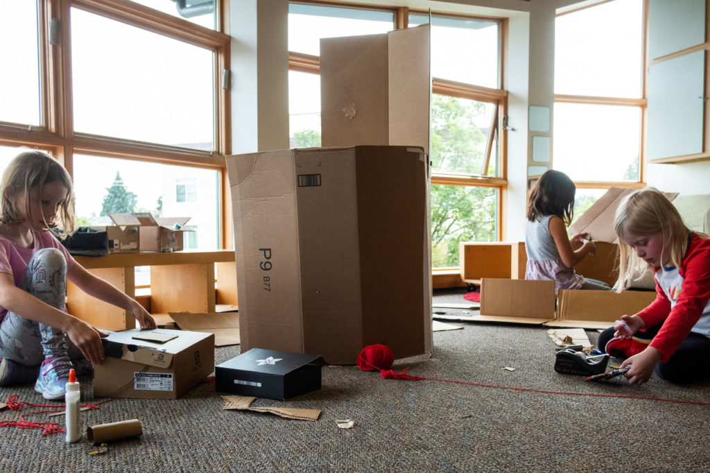 Cardboard Camp - UCDS